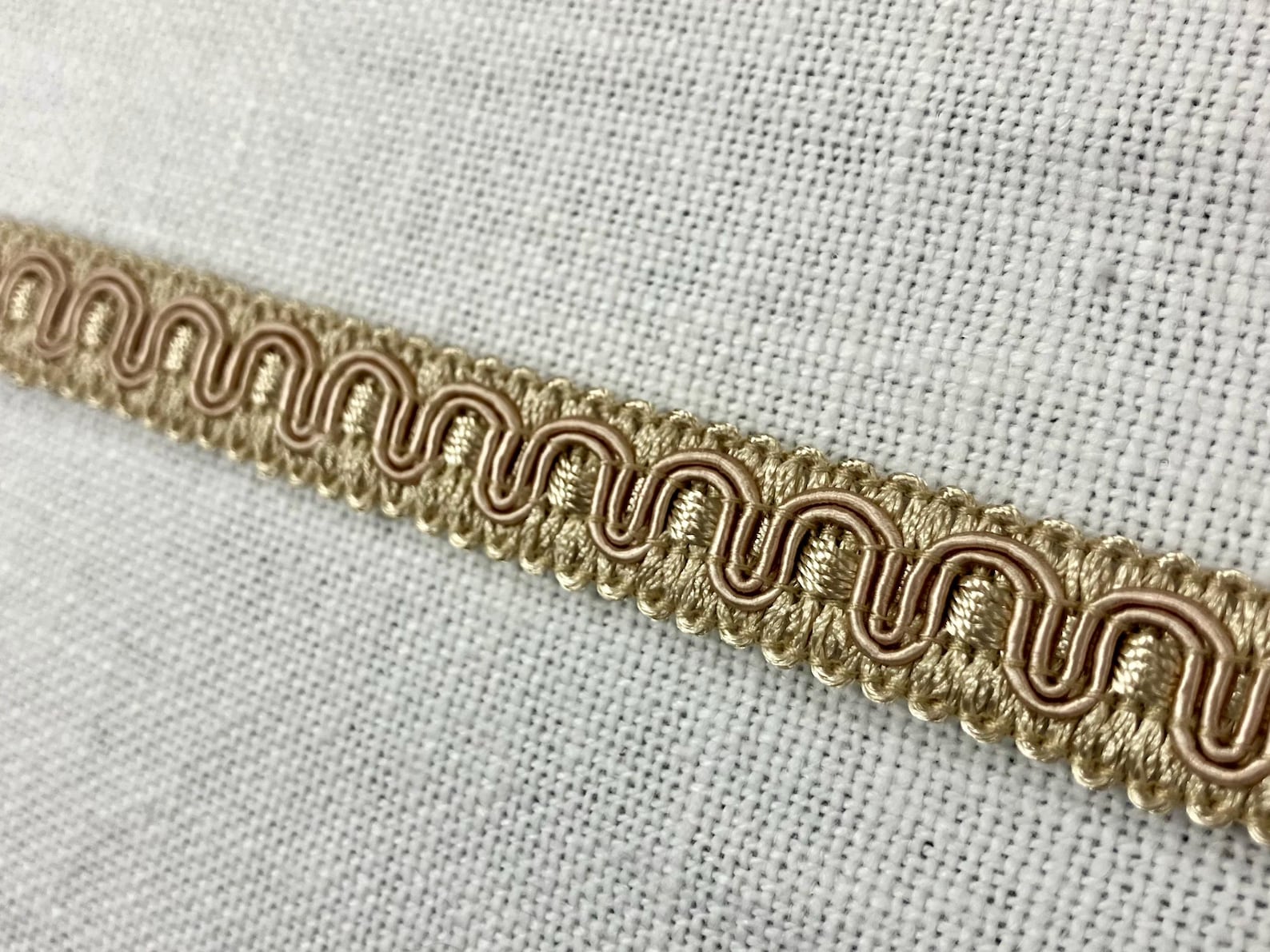 Beige Gimp Header 5/8" Width H-59/3-2 Upholstery / Drapery / Interior ...