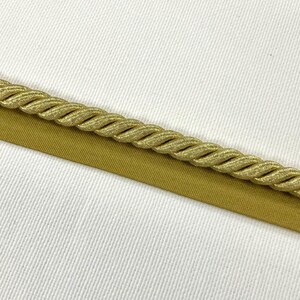 Metallic Gold Twisted Cord Edge .5" Width CE-M/12 Upholstery / Bedding ...