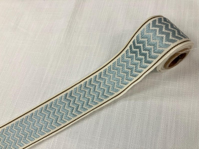 Reversible 2" Width Woven Trim Tape H-71 ROSELACE Collection 2/2 ...
