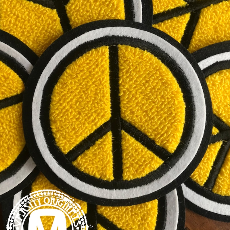 Peace Sign Patch - Etsy