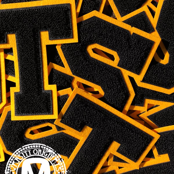 Letterman Patches - Etsy