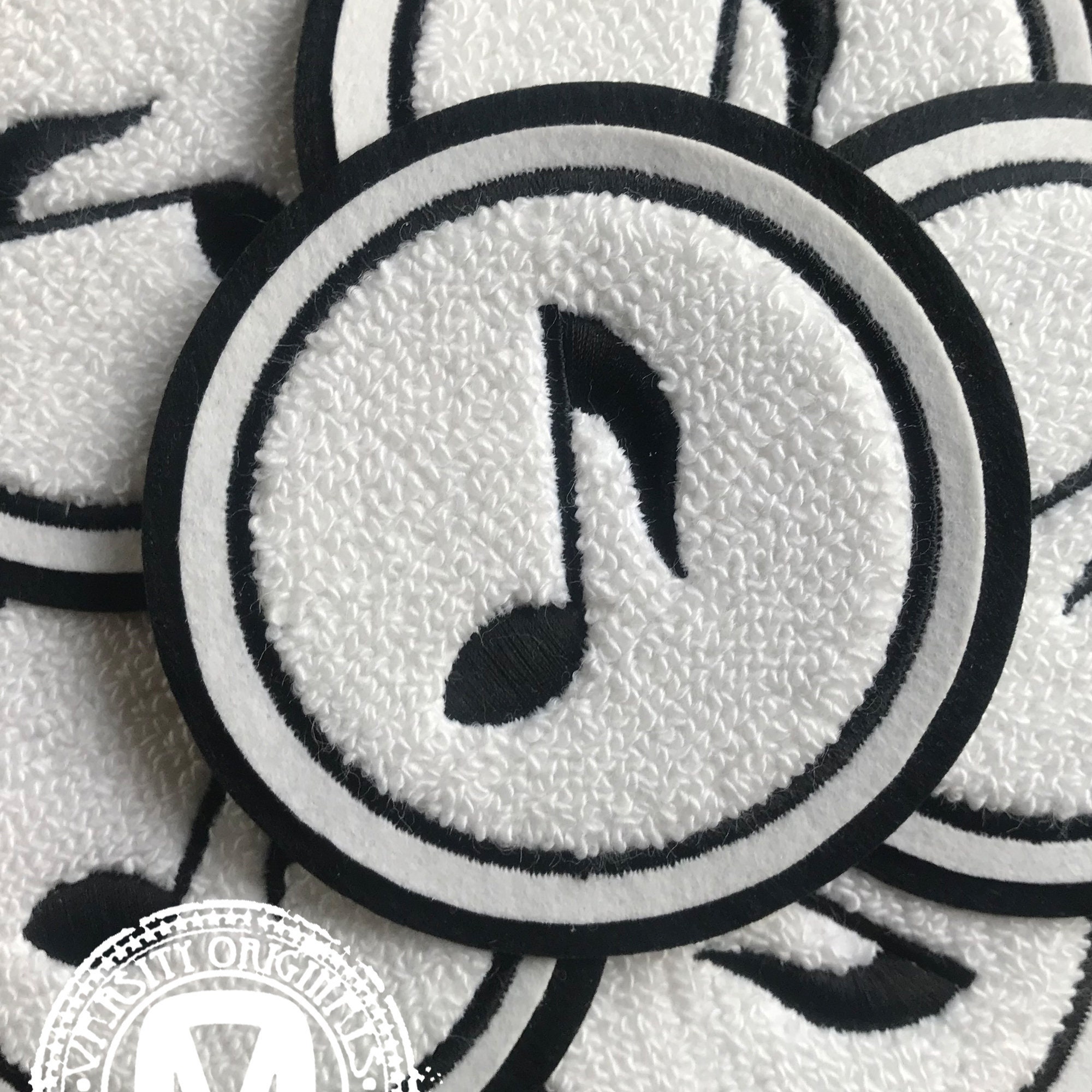 Chenille Music Note Patches | Etsy