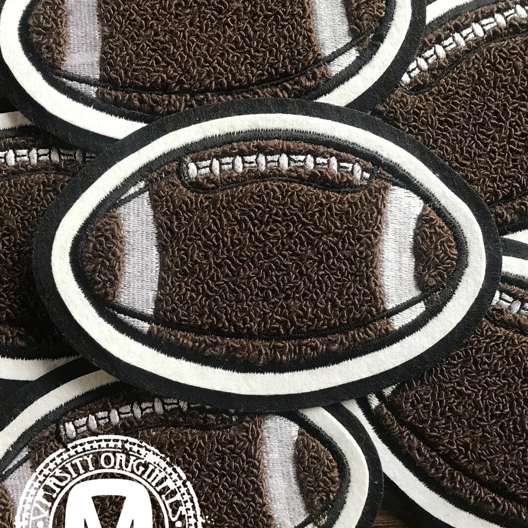Chenille Varsity Football Patches / In-stock / Ready to Ship / MADE in ...
