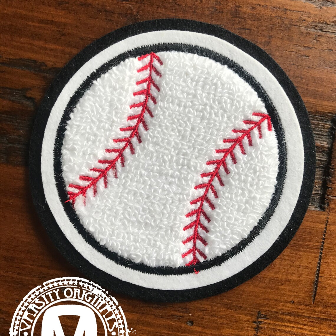 Chenille Varsity Baseball Patches / In-stock / Ready to Ship / - Etsy