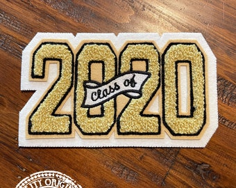 3.5 Chenille Varsity Letterman Patch / Number 14 Patch / In-stock ...