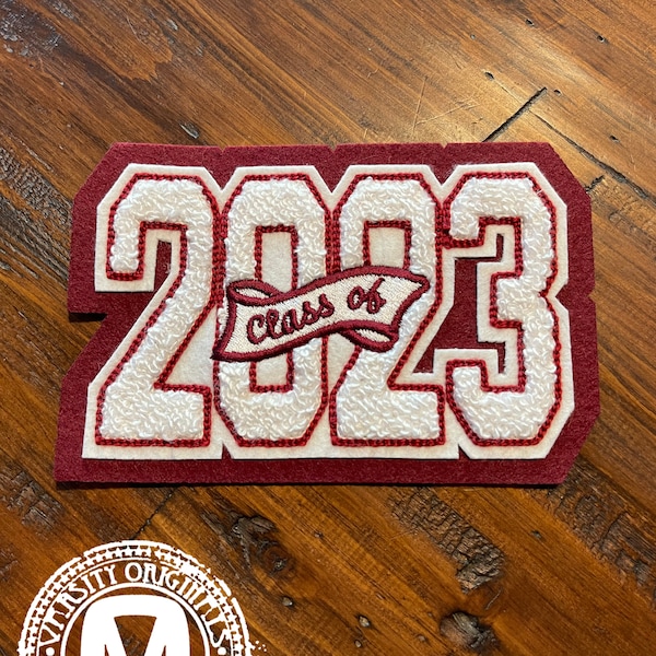 Class of 2023 Letterman Patch - Etsy