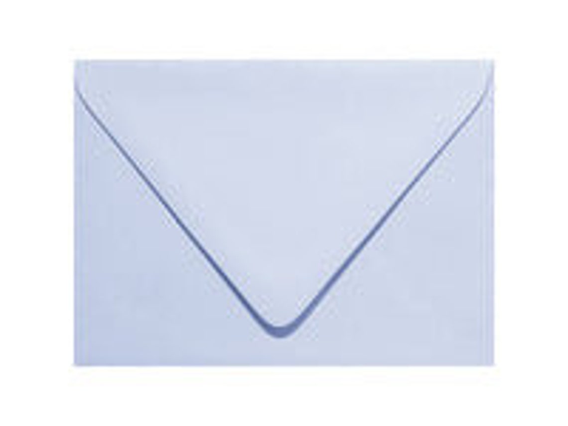 Azure Blue A7 Envelopes: 91 Lb Matte Euro Flap - Etsy