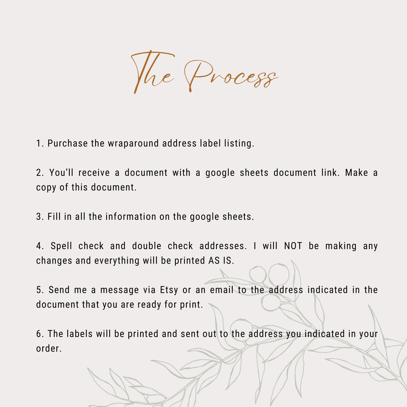 Printed Wraparound Address Labels: Modern A7 Envelope Stickers - Etsy