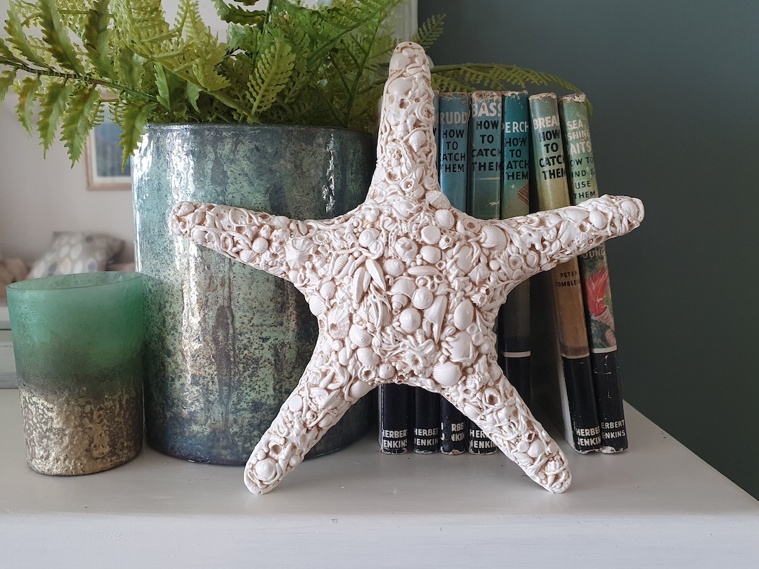 Hand Crafted Five Pointed Starfish, Sea Star Sculpture - Etsy UK