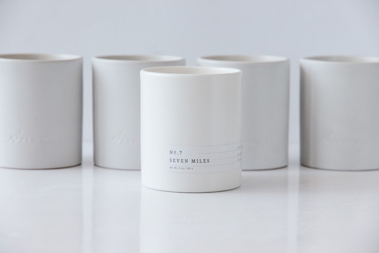 No. 7 Seven Miles Scented Candle - Etsy