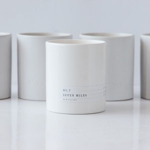 No. 7 Seven Miles Scented Candle - Etsy