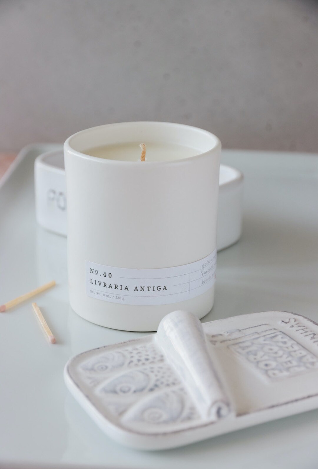 No. 40 Livraria Antiga Scented Candle - Etsy
