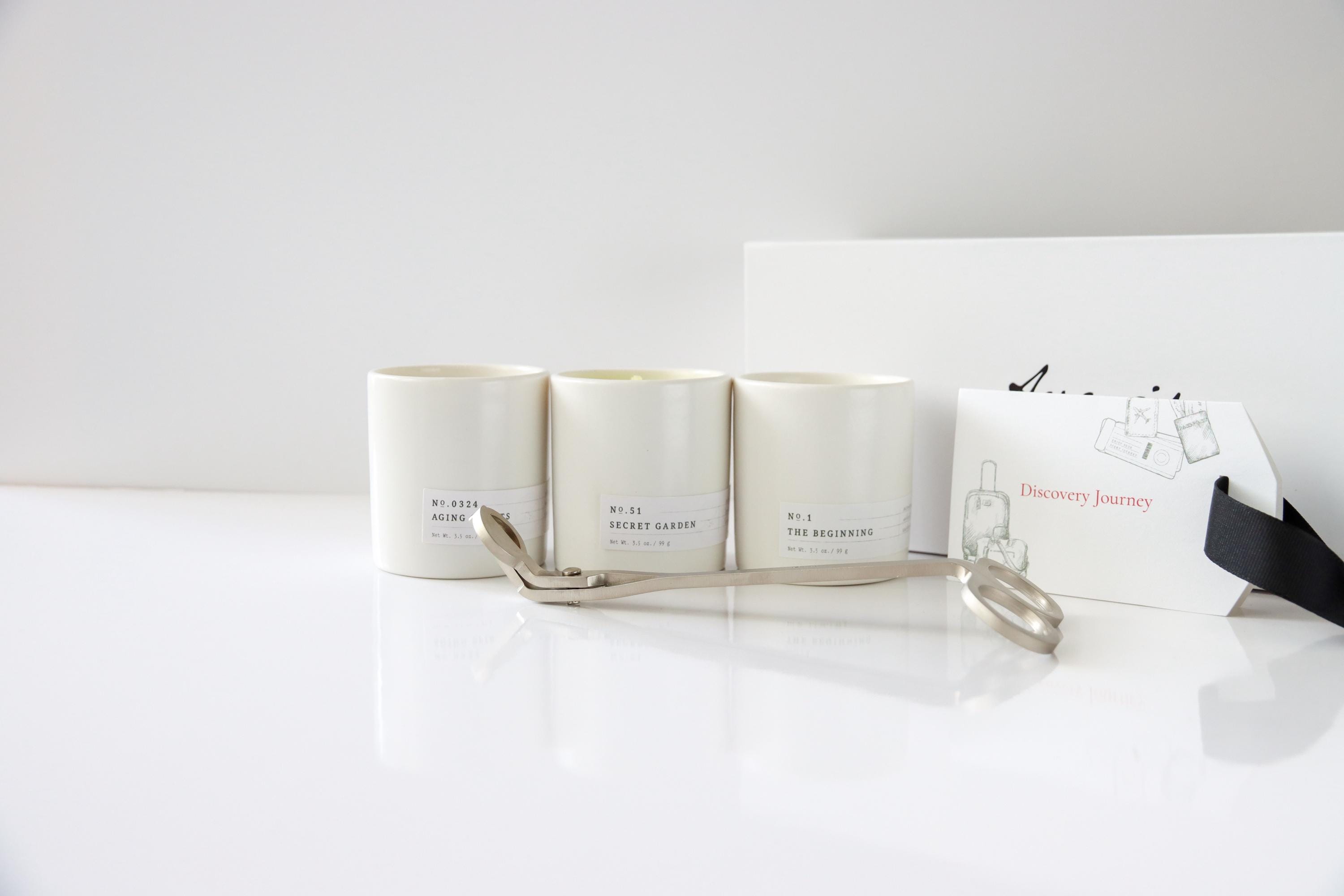 Discovery Journey Gift Set: With Three Elegant Scented Candle and a ...