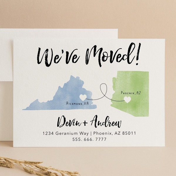 Moving Announcement - Etsy