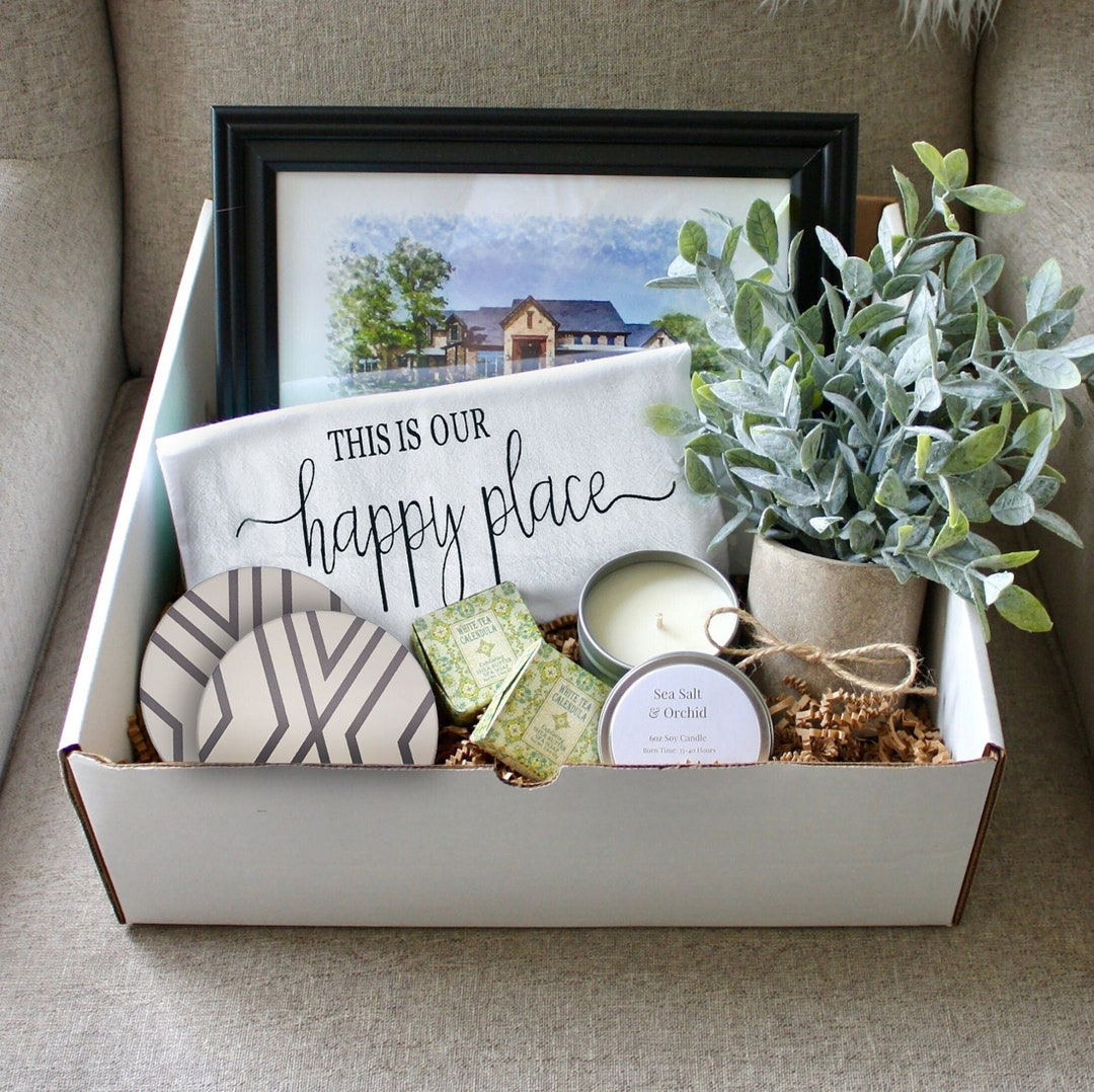 New Home Gift Custom WATERCOLOR House Portrait - Etsy Canada