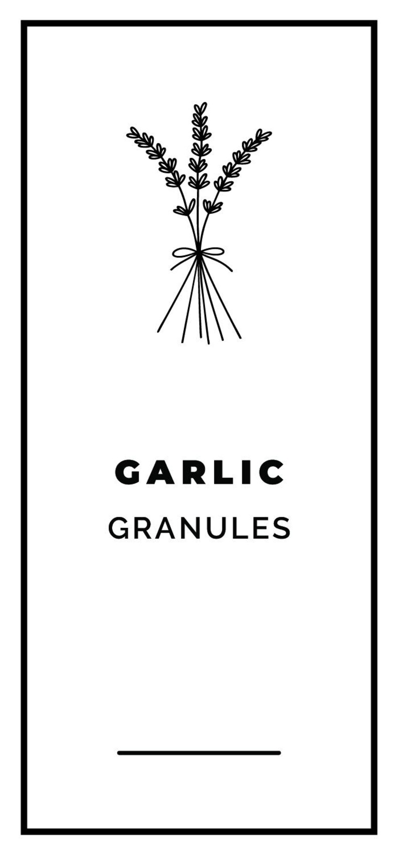 Modern Farmhouse - 80 Printable Spice Jar Labels / Pantry Labels ...