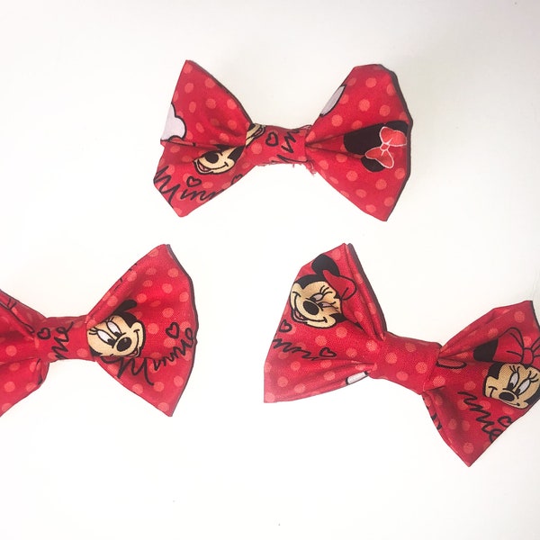 Minnie Mouse Hair Bow - Etsy