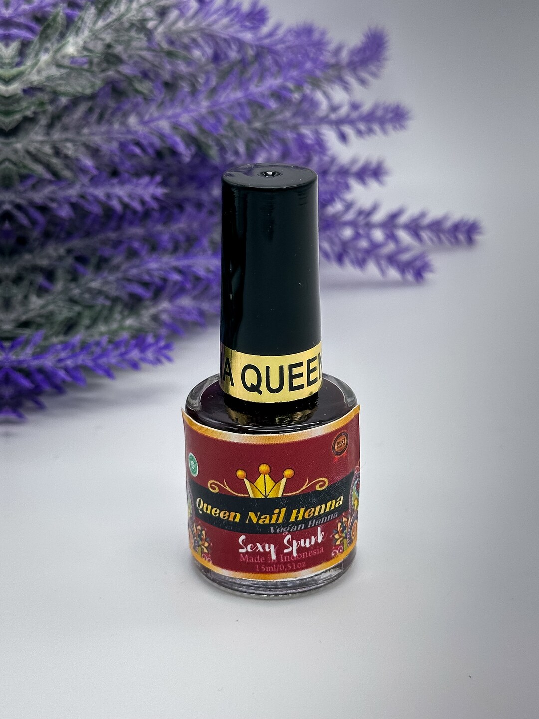 Queen Nail Henna Red Spunk Water Permeable Nail Stain Henna Nail Stain ...