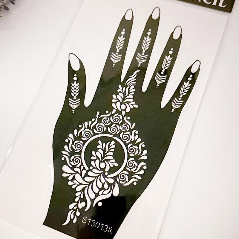 Henna Stencils - Etsy