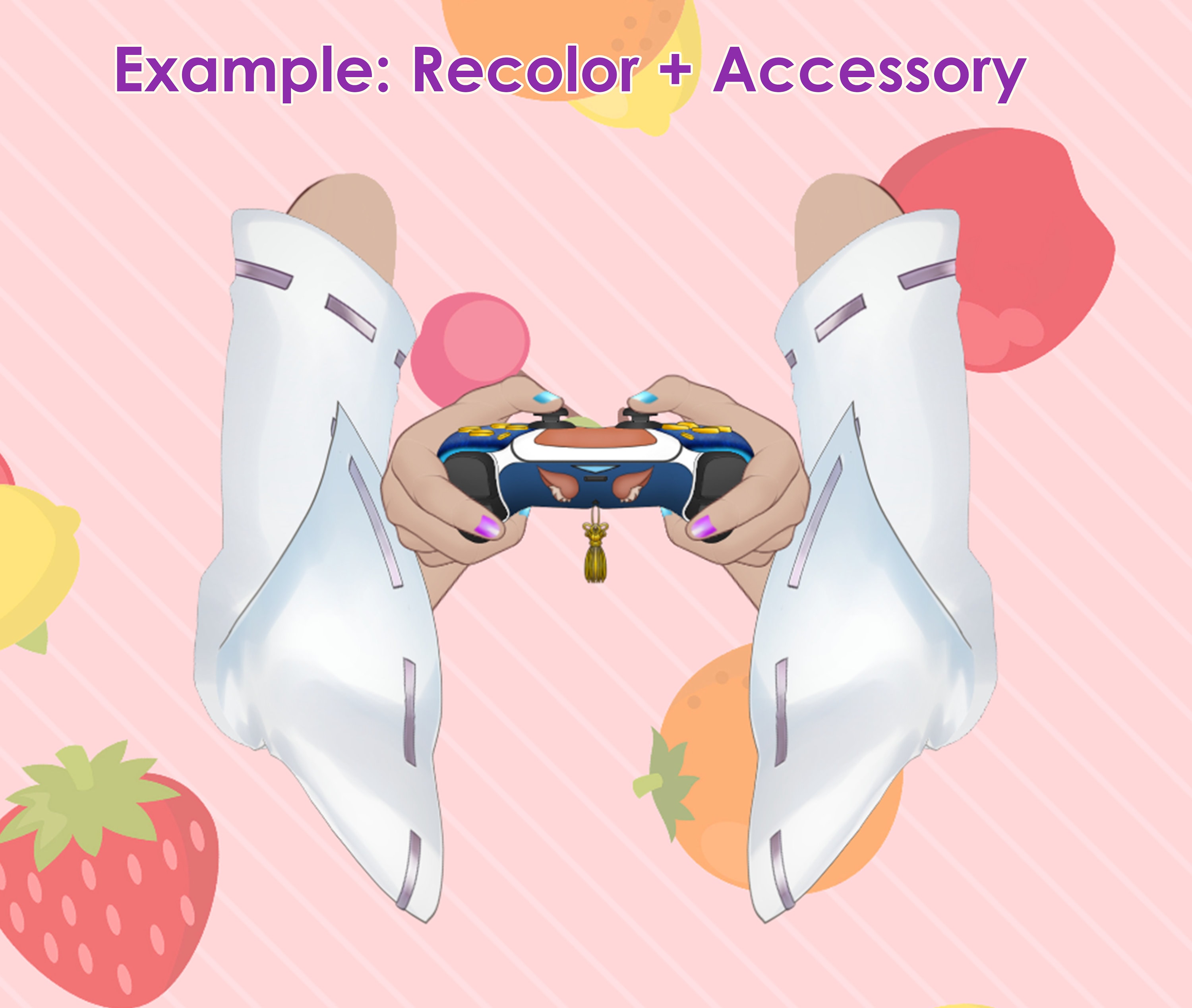 Game Controller Tracking Vtube Avatar/sticker - Fully Rigged! - Etsy UK