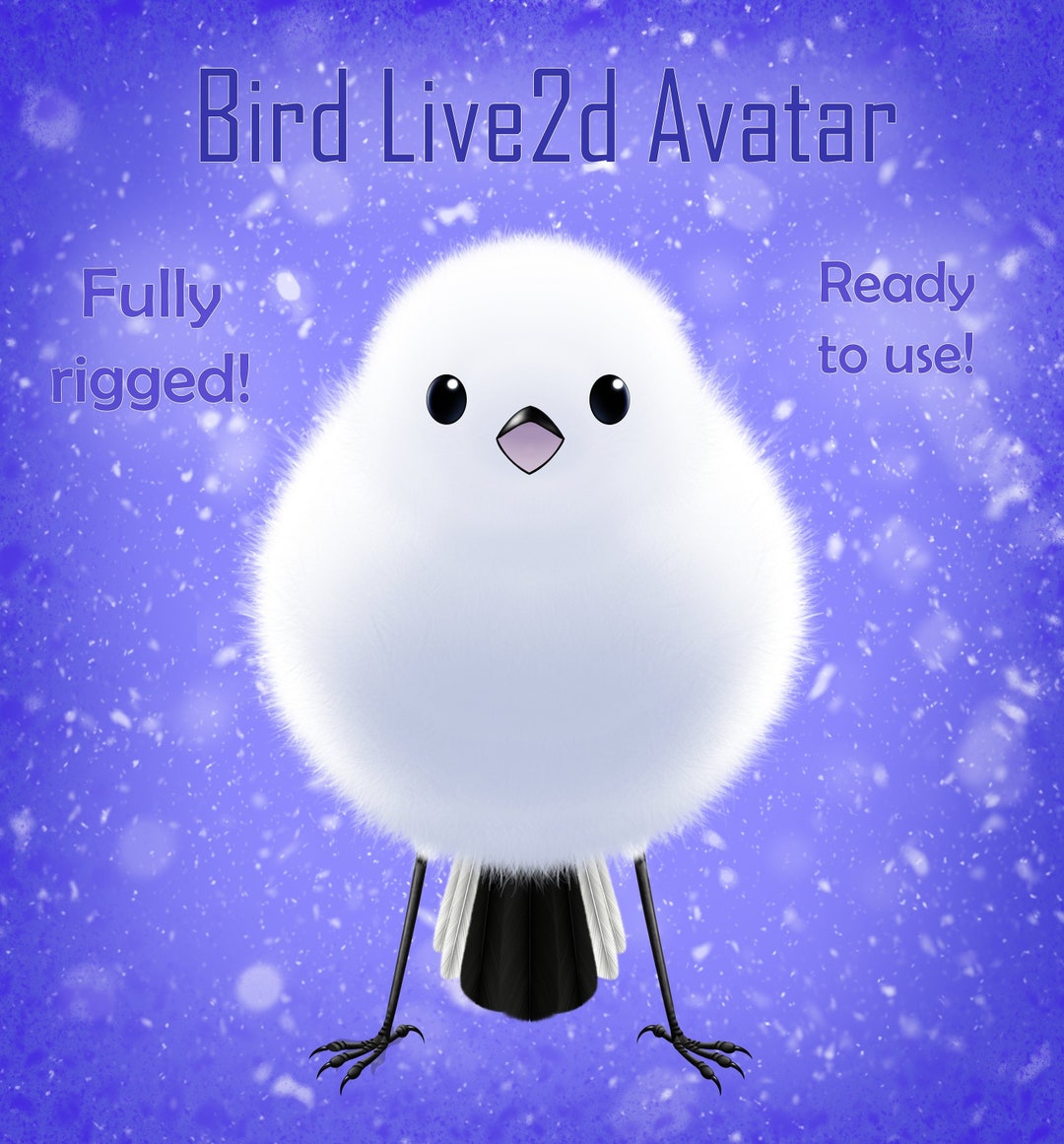Bird Live2d/vtube Avatar - Fully Rigged! - Etsy
