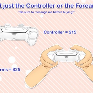 Game Controller Tracking Vtube Avatar/sticker - Fully Rigged! - Etsy UK