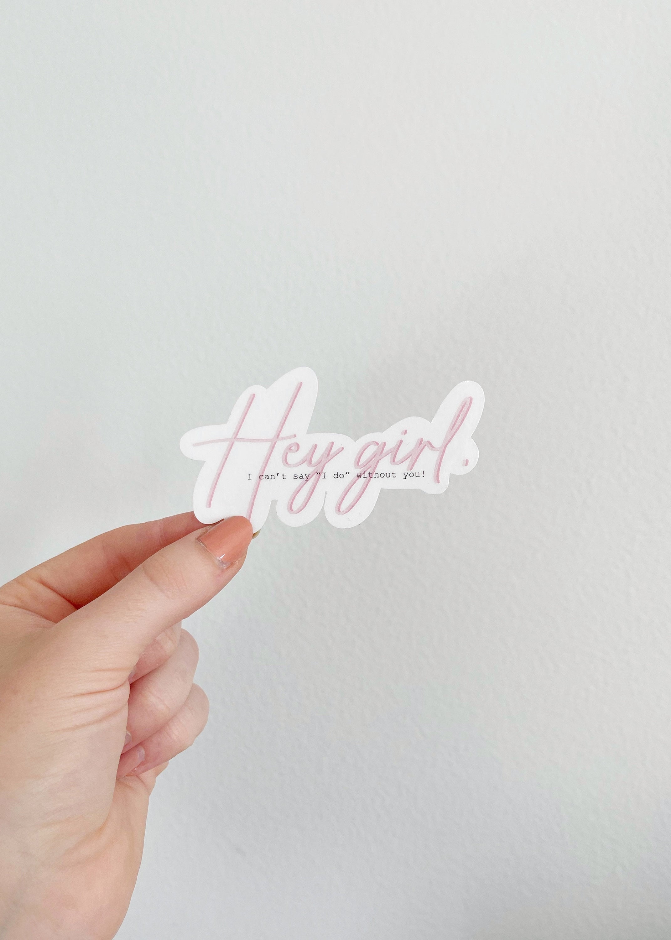 Bridesmaid Proposal Sticker Maid of Honor Sticker Bridesmaid - Etsy