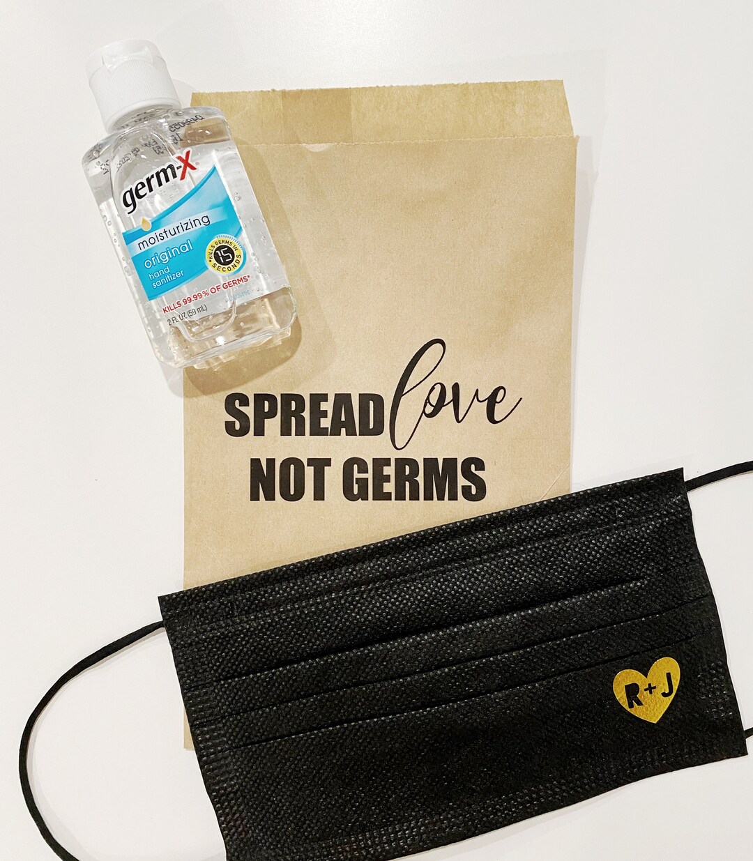 Personalized Face Mask Bags, Social Distancing Party, Mask Bags, Bag ...