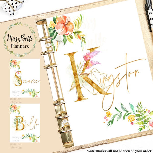 Agenda Monogram - Etsy