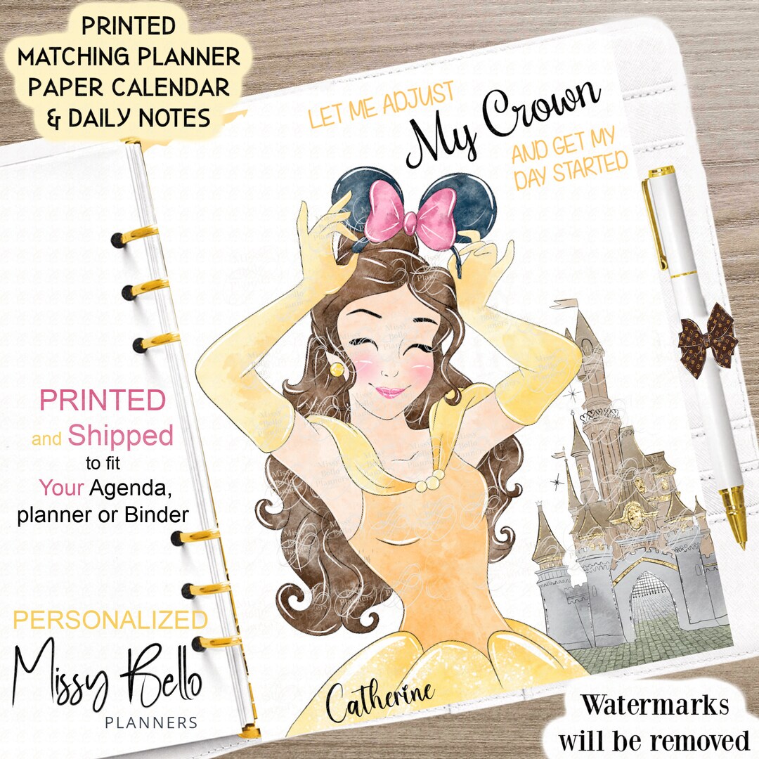 Girl Boss Princess Agenda Dashboard Insert or Cover Set for Your ...
