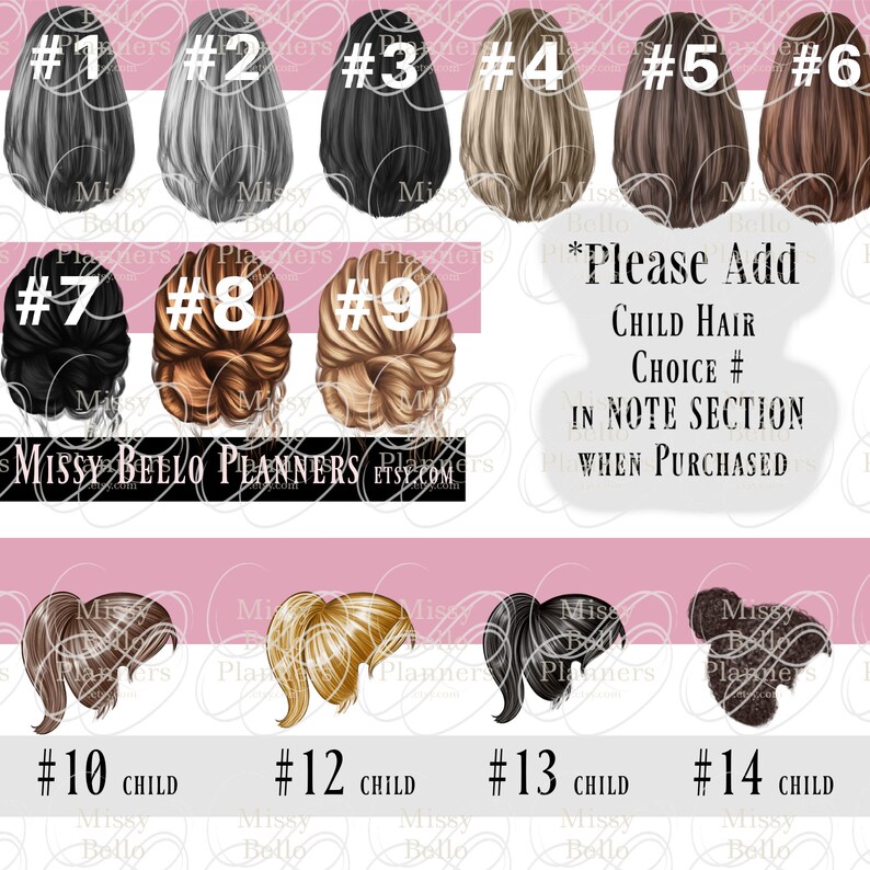 Mother Daughter Fashion Planner Insert Dashboard / Cover Set for Your ...