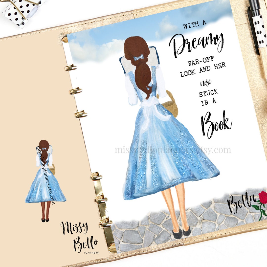 Bookworm Beauty Planner Dashboard for Your PM MM GM Agenda, Planner ...