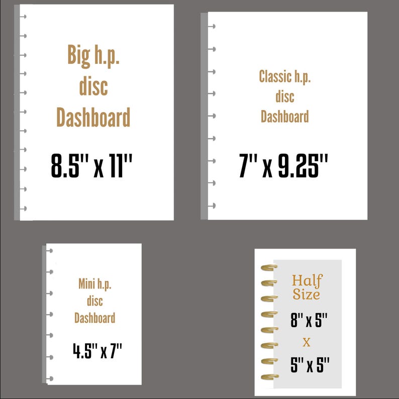 Personalized Planner Dashboard Insert or Cover Set to Add to Your ...
