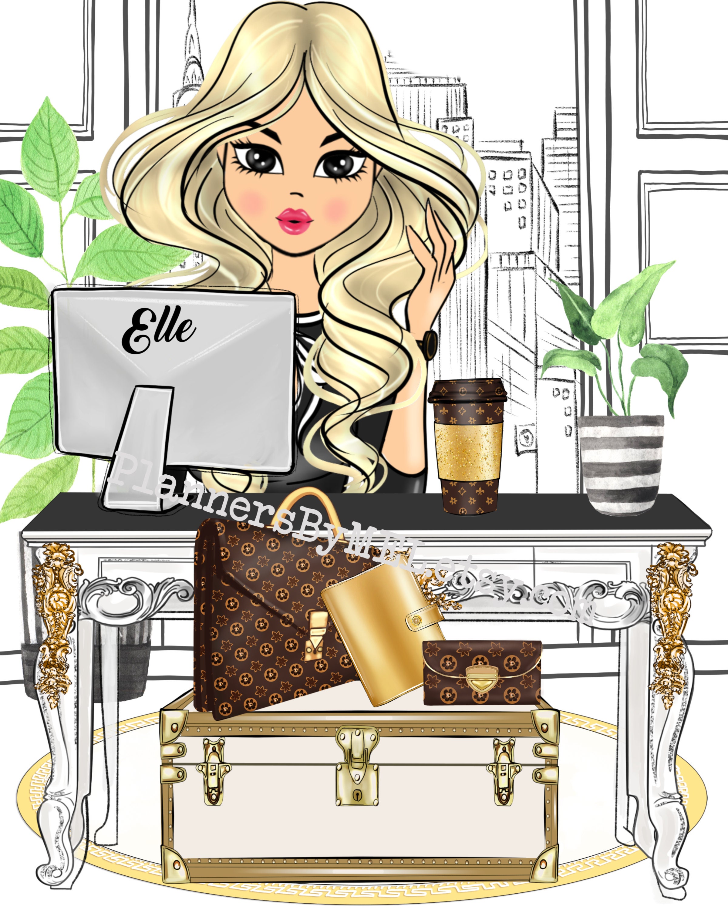 Girl Boss Planner Dashboard Insert for PM MM GM Agenda - Etsy