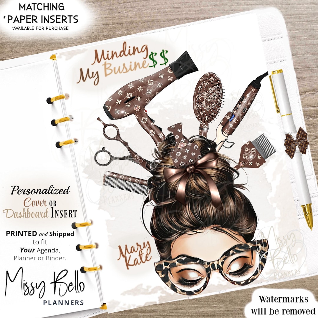 Boss Girl, Hair Stylist, Salon, Spa Girl Boss Agenda Dashboard or Cover ...