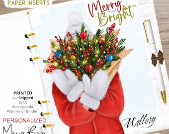 Christmas Planner, Agenda Dashboard Insert or Cover Set for Your ...
