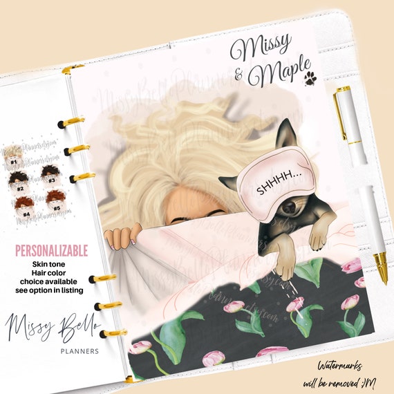 Dog Mom Life Planner Dashboard Insert / Cover PM MM GM Agenda | Etsy