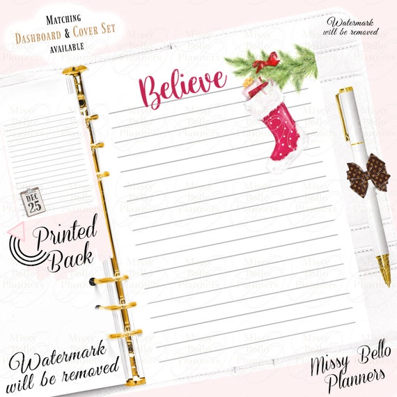 Notes Page Planner Page Refills Printable Printable