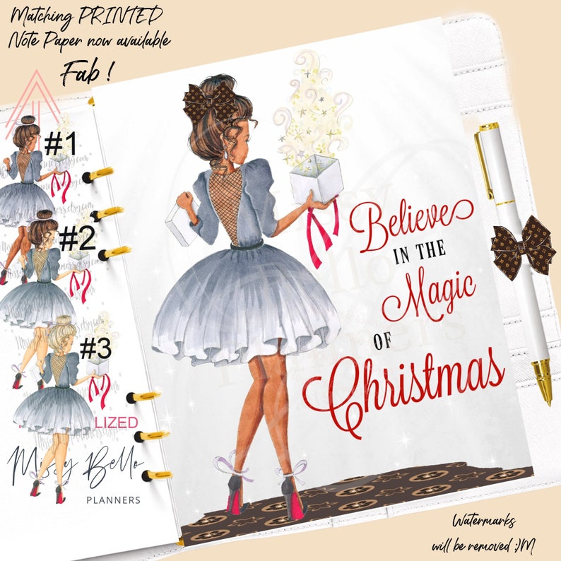 Believe in Magic Dashboard Insert / Cover Set for Your Planner ...