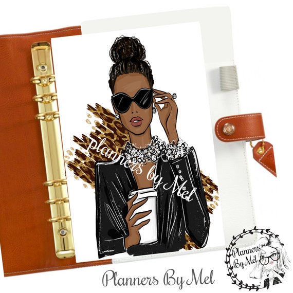 Fashion Girl Planner Dashboard Insert for your PM MM GM | Etsy