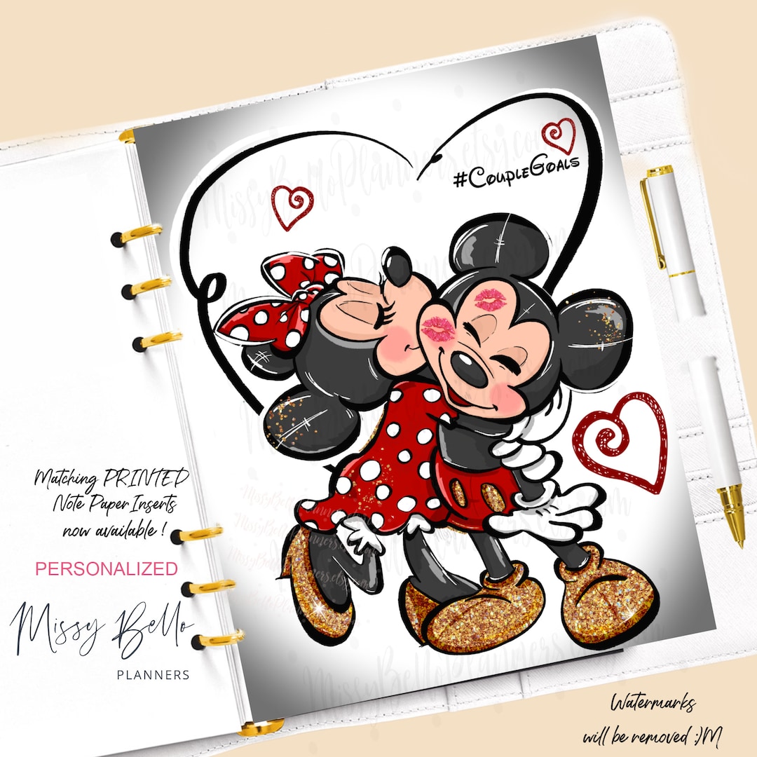 Disney Inspired Planner Dashboard Insert or Cover Set for Your PM MM GM ...