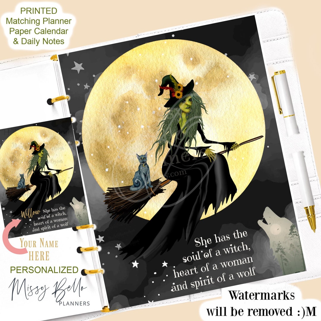 Spirit Halloween Witch Girl Dashboard Insert or Cover Set for Your ...