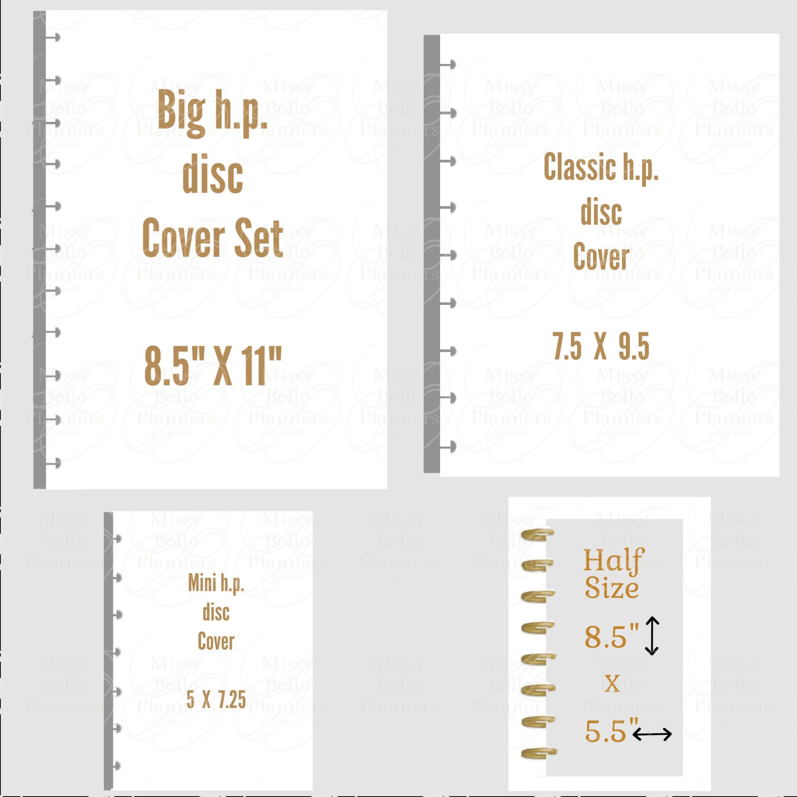 Fashion Style Agenda Planner Insert Dashboard or Cover Set for Your ...
