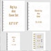 Fashion Style Agenda Planner Insert Dashboard or Cover Set for Your ...