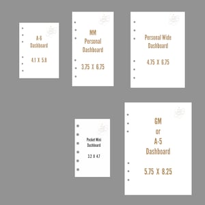 PRINTED Daily Schedule Planner Insert Pages for Your Planner in A5, MM ...