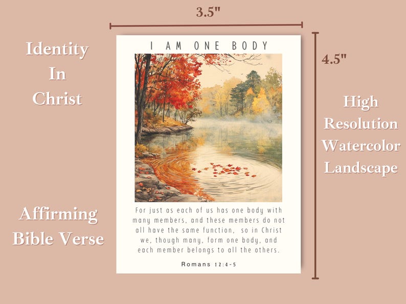 Bible Verse Cards Printable | 24 God Says "i Am" Affirmations ...