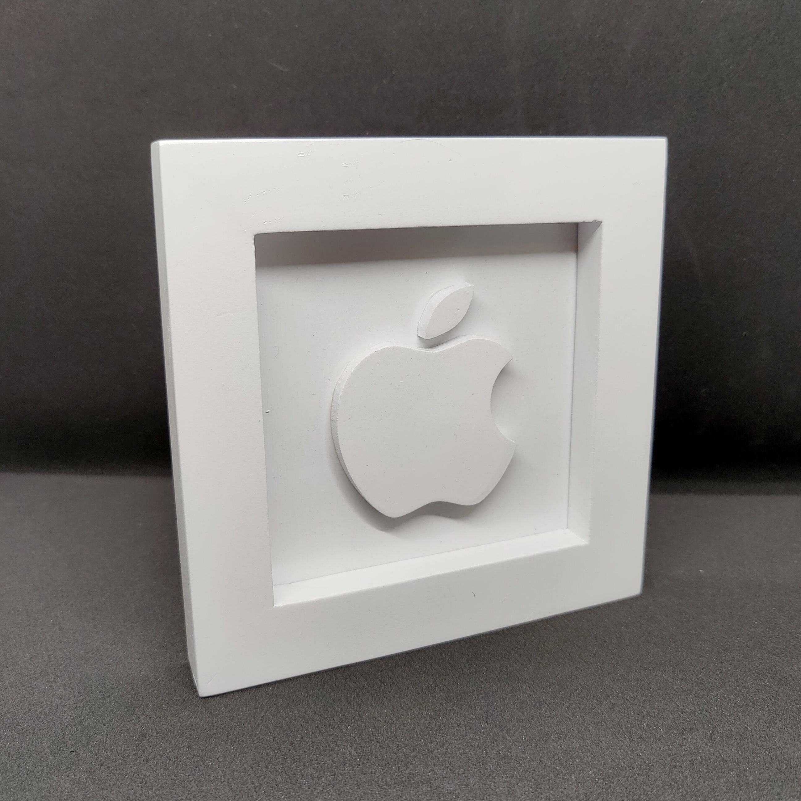 Apple Logo Wooden Shadow Box - Etsy