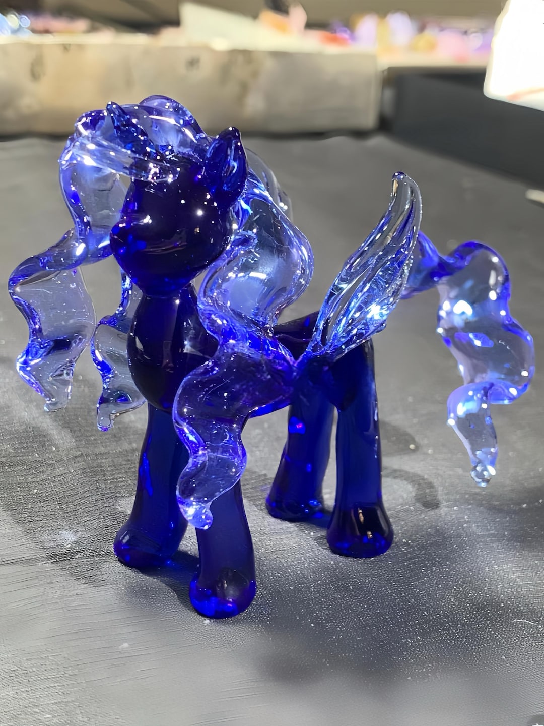 Handmade Blown Glass Pony Ornament, Unique Childhood Gift - Etsy