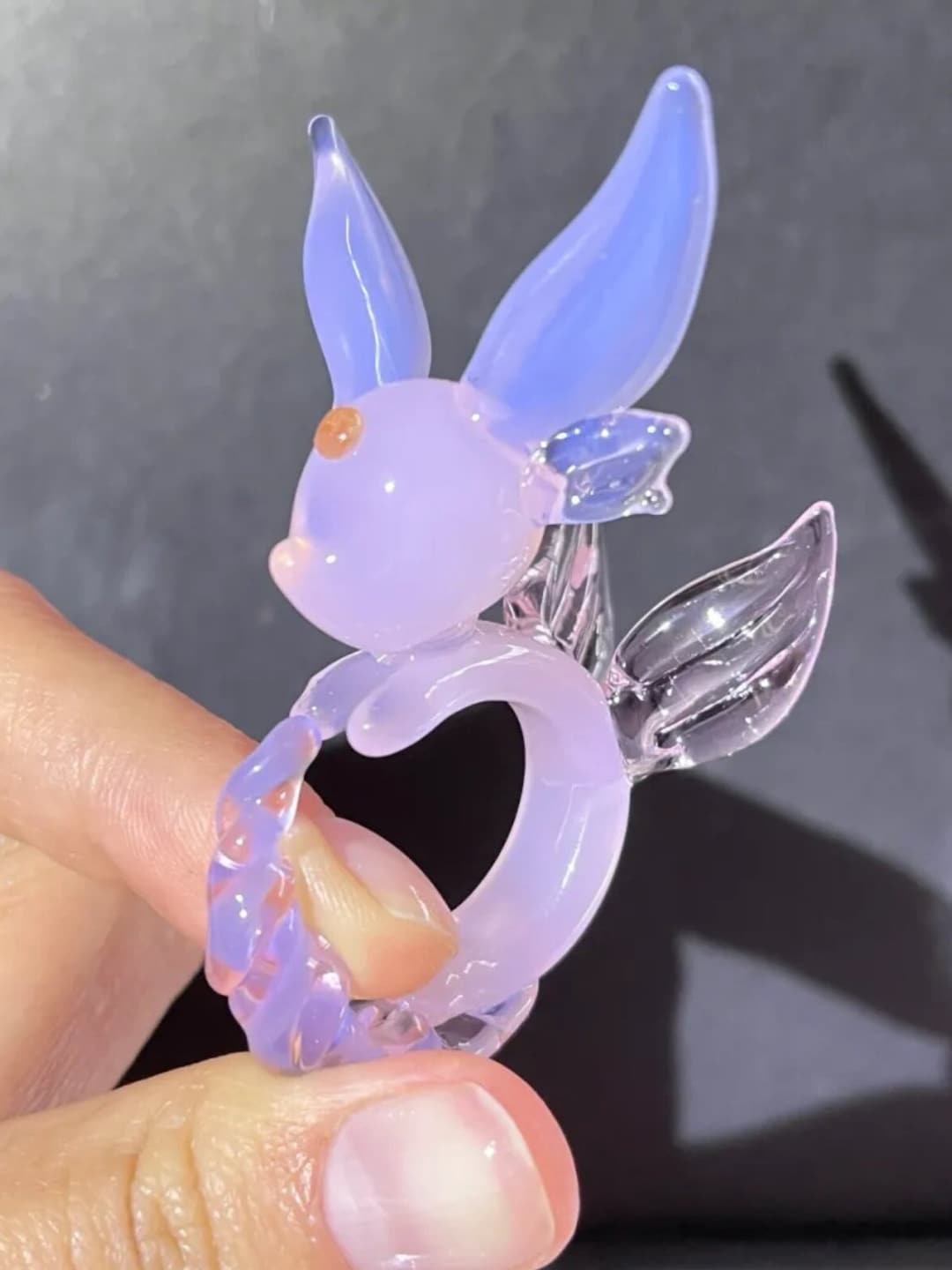 Handmade DIY Blowing Glass Pokémon Style Jewelry, Glass Art ''pokémon ...