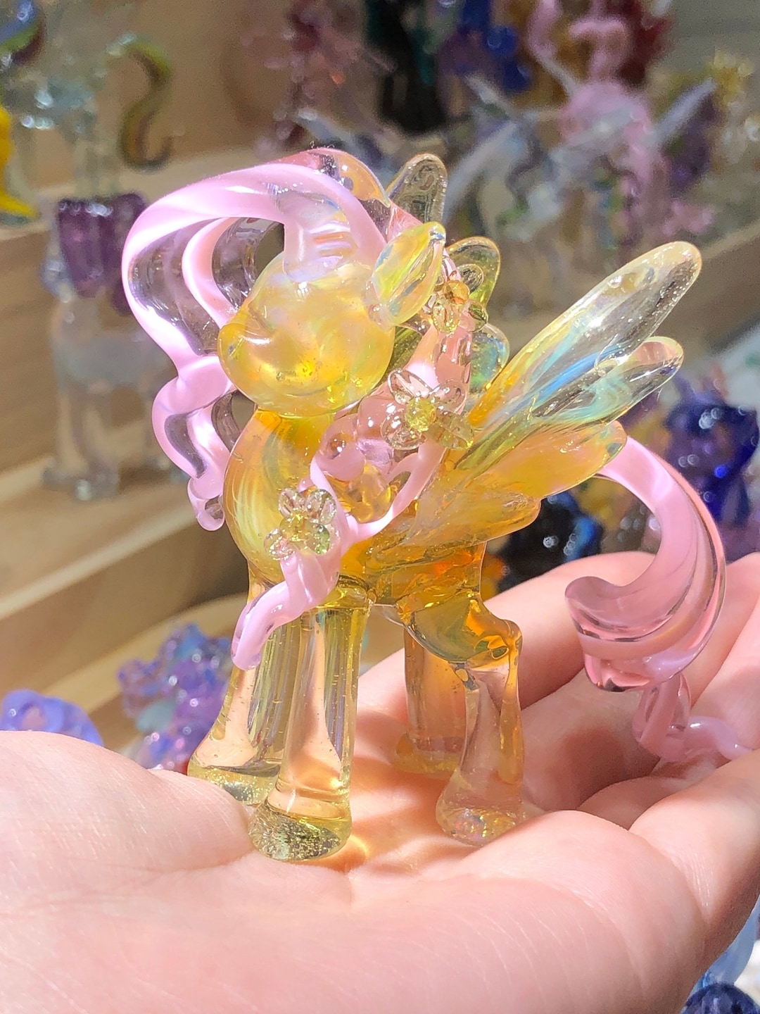 Handmade DIY Blowing Glass "my Little Pony" Homegoods, Mlp, Pony Craft ...